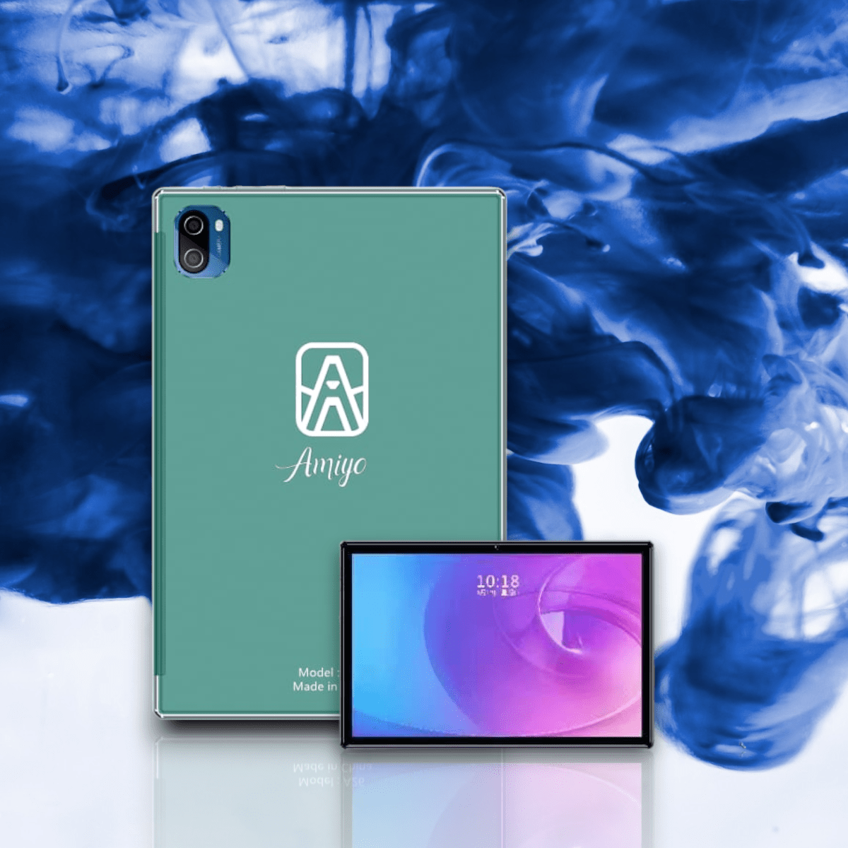 Bonita tablet Amiyo 4G de 10 pulgadas moderna, practica y elegante ...