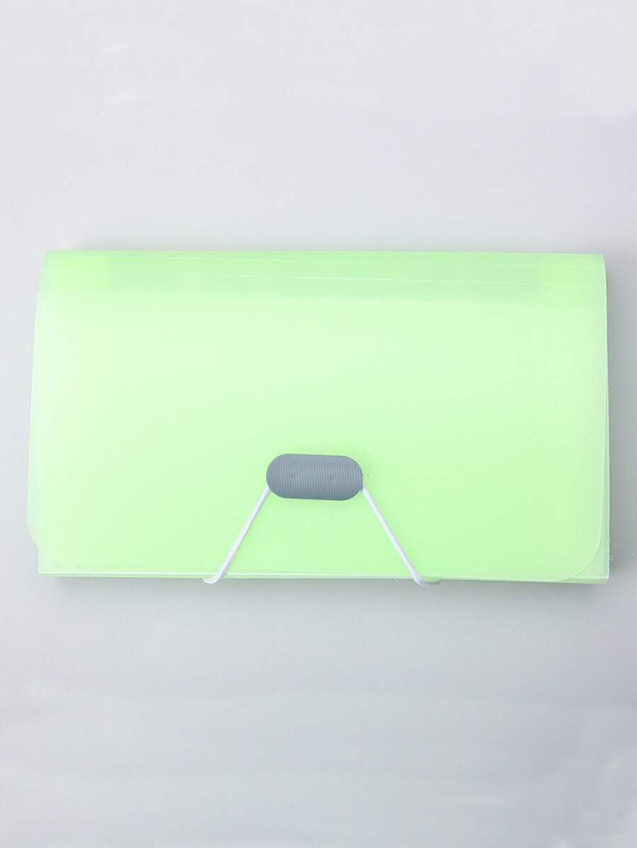 1pc 13-compartment Mini Accordion File Folder, Candy-colored Simple ...