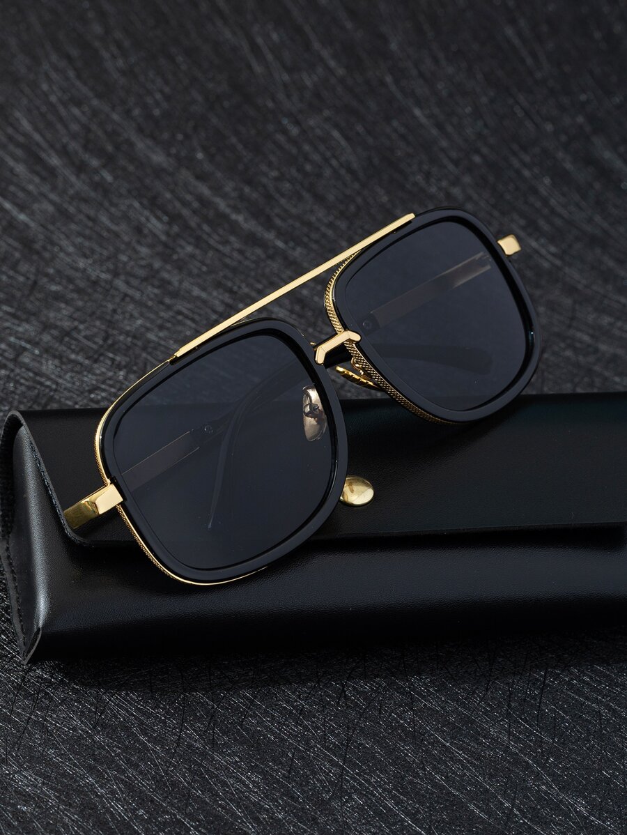 One Piece Black Color Luxury Designer Men Fashion Square Fashion ...