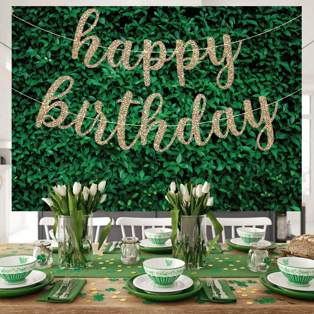 7x5ft Green Leaves Greenery Photography Backdrop | SHEIN USA