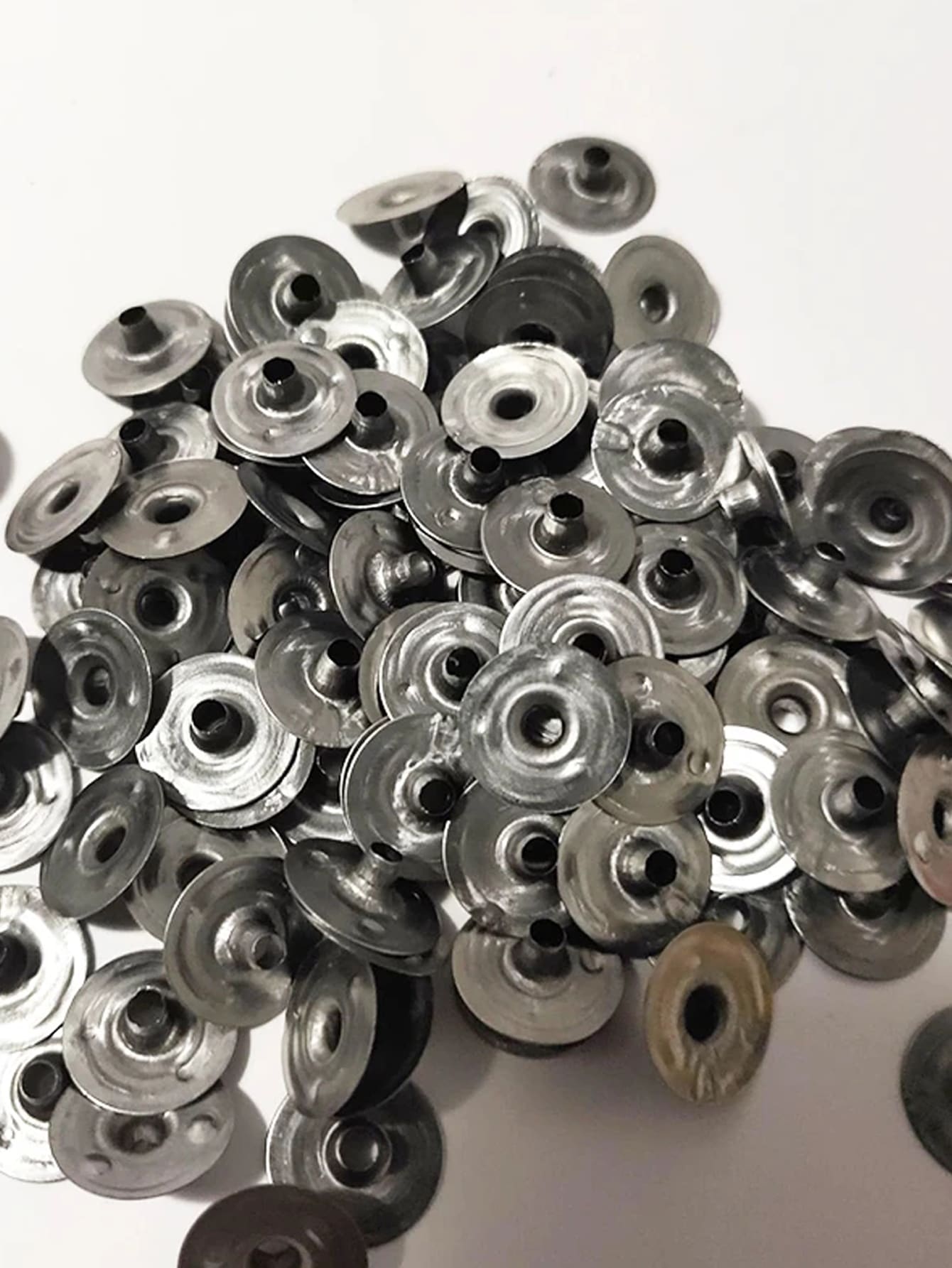 100pcs/Pack Metal Candle Wick Centering Device For Diy Candle Making ...