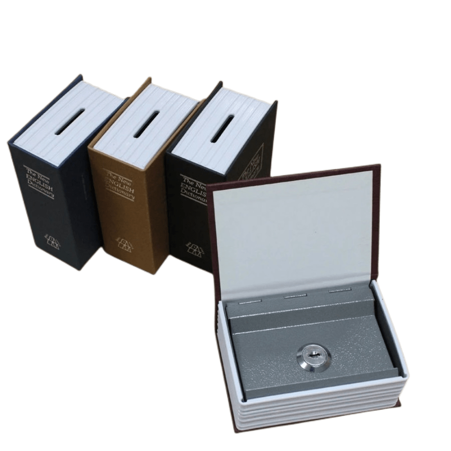 Dictionary Mini Safe Box Book Money Hidden Secret Security Safe Lock ...