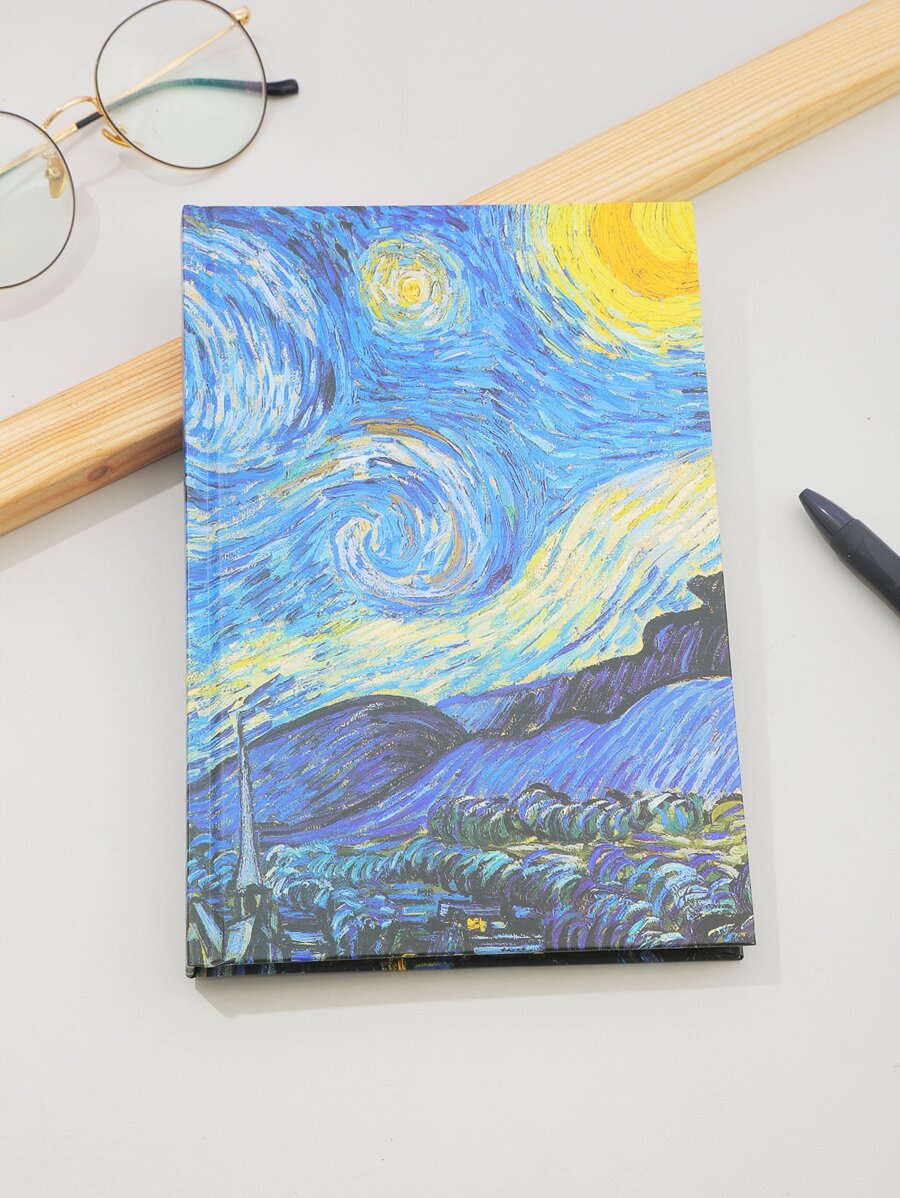 1pc Landscape Pattern Journal Notebook | SHEIN USA