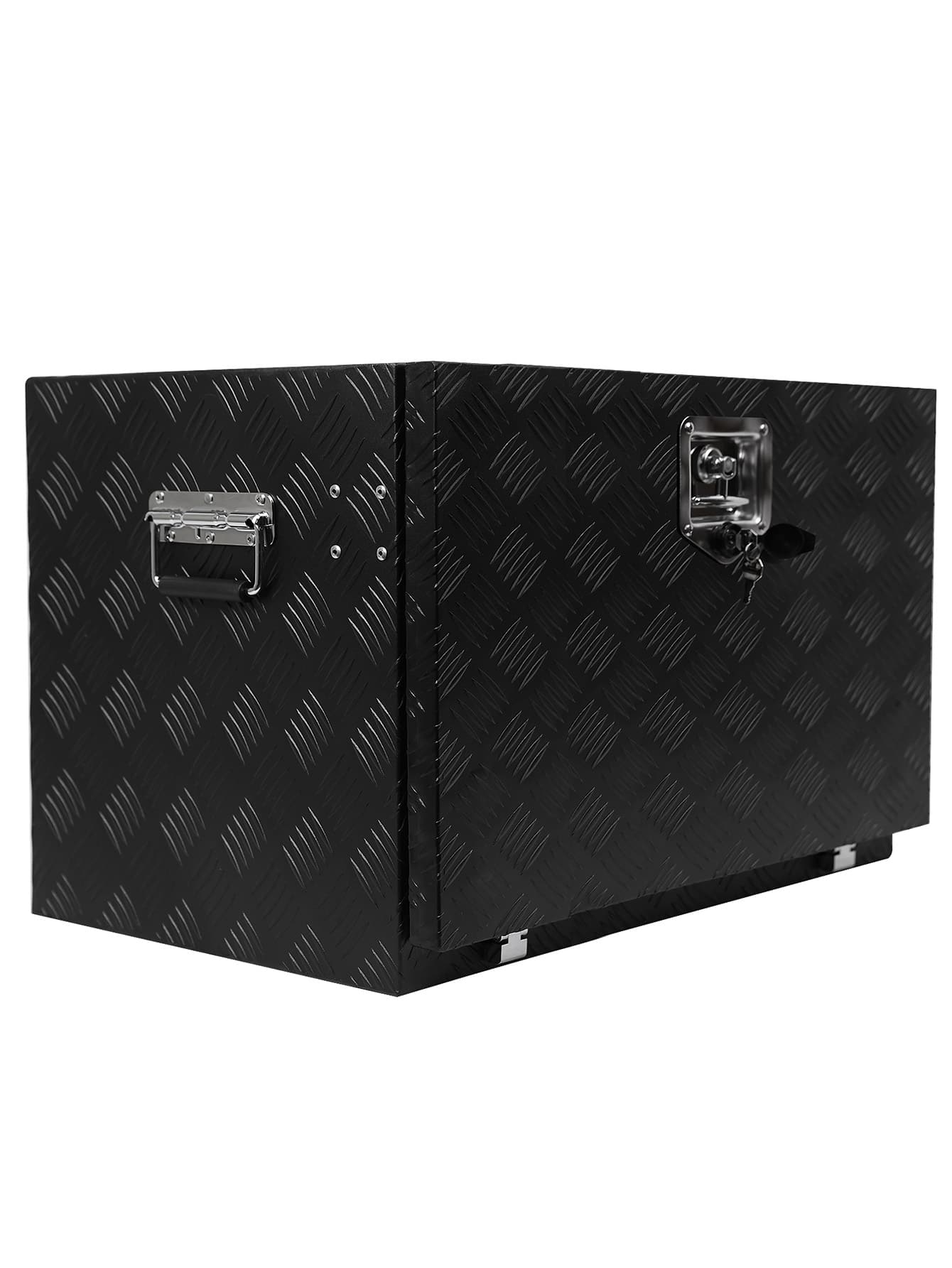 Heavy Duty Waterproof Aluminum Tool Box - 30 Inch Square Truck Storage ...