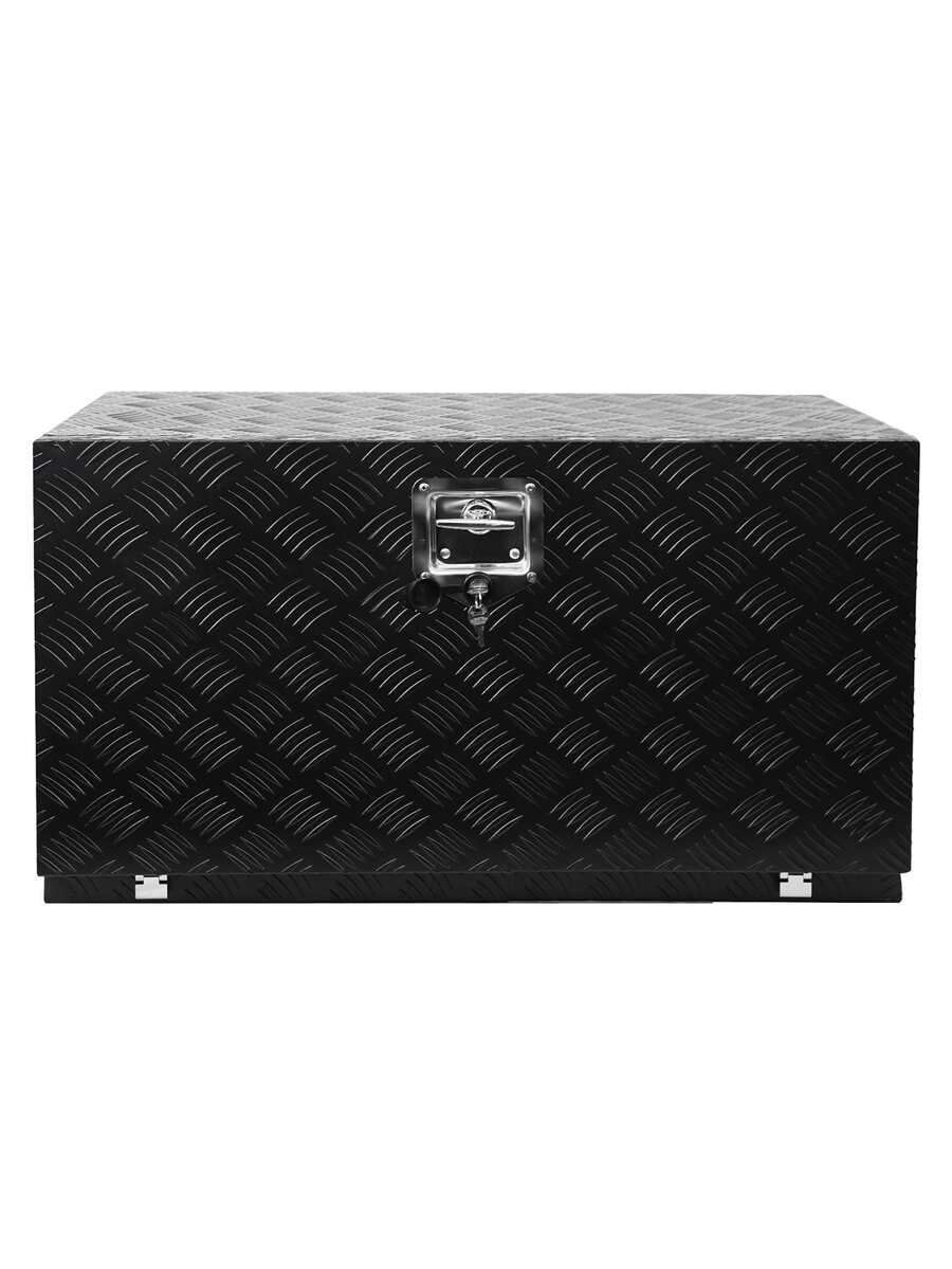 Heavy Duty Waterproof Aluminum Tool Box - 30 Inch Square Truck Storage ...