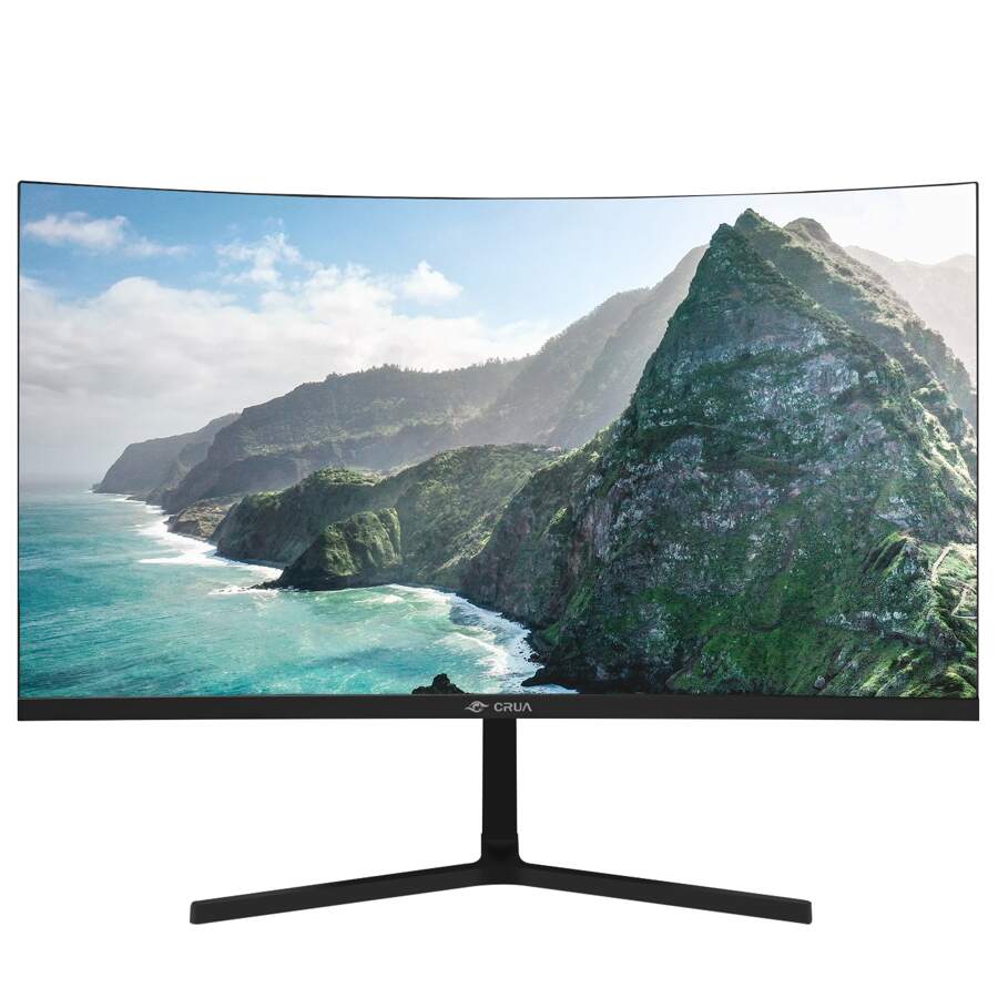 CRUA 24 inch 144hz/165hz Curved Gaming Monitor,FHD 1080P Frameless ...