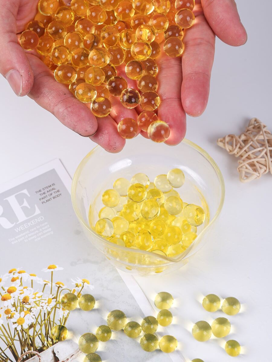 10g Approx. 500pcs Colored Expandable Beads/Water Gel Beads/Water ...