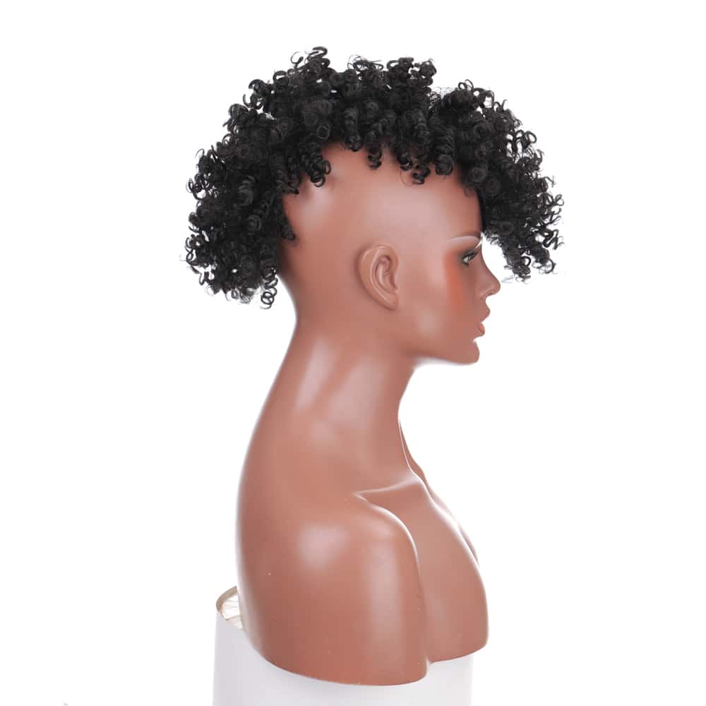 High Puff Mohawk Ponytails for Women, Short Kinky Curly Ponytail ...