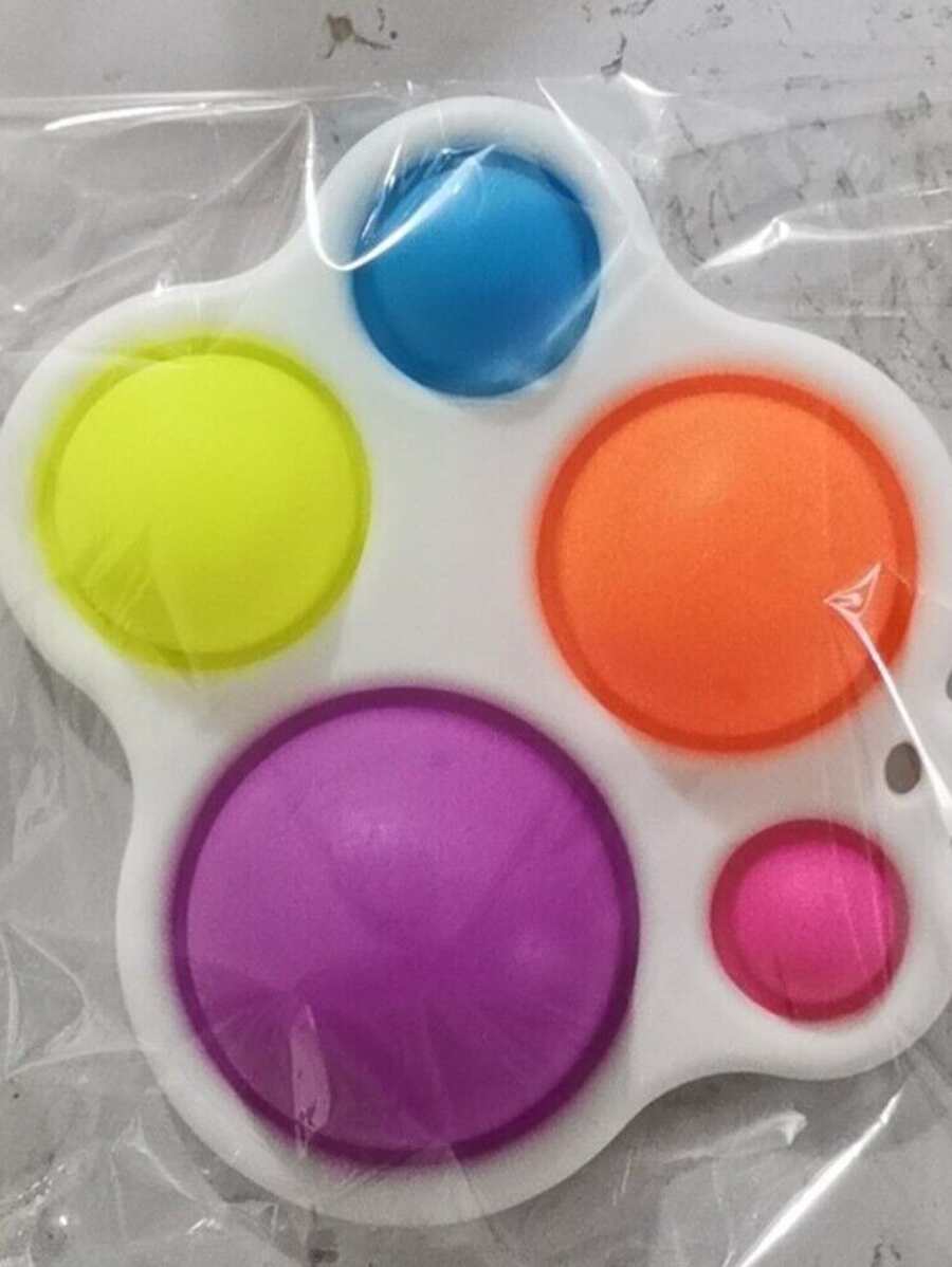 1pc Mixed Color Bubble Practice Board Early Education Toy, Fidget ...