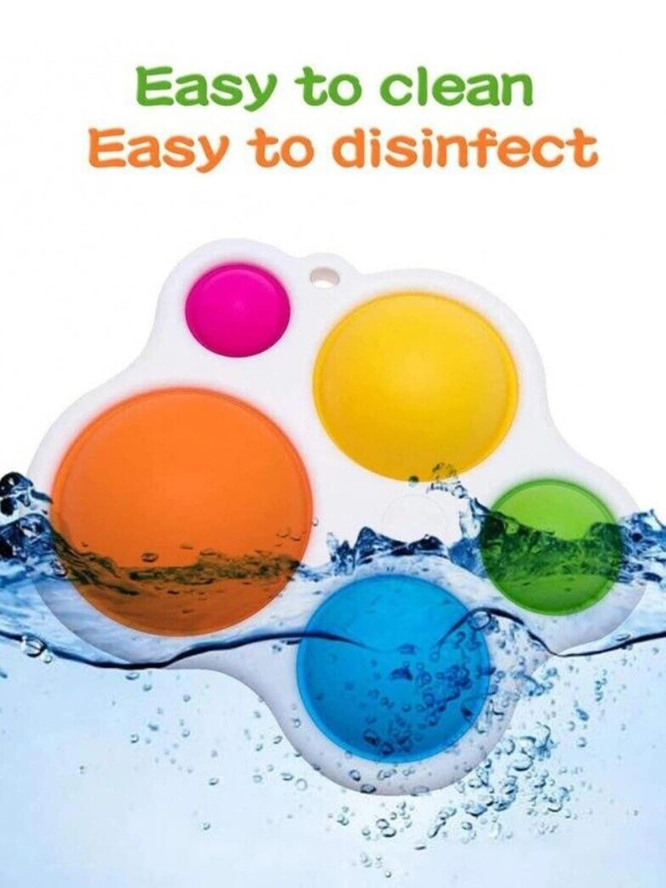 1pc Mixed Color Bubble Practice Board Early Education Toy, Fidget ...