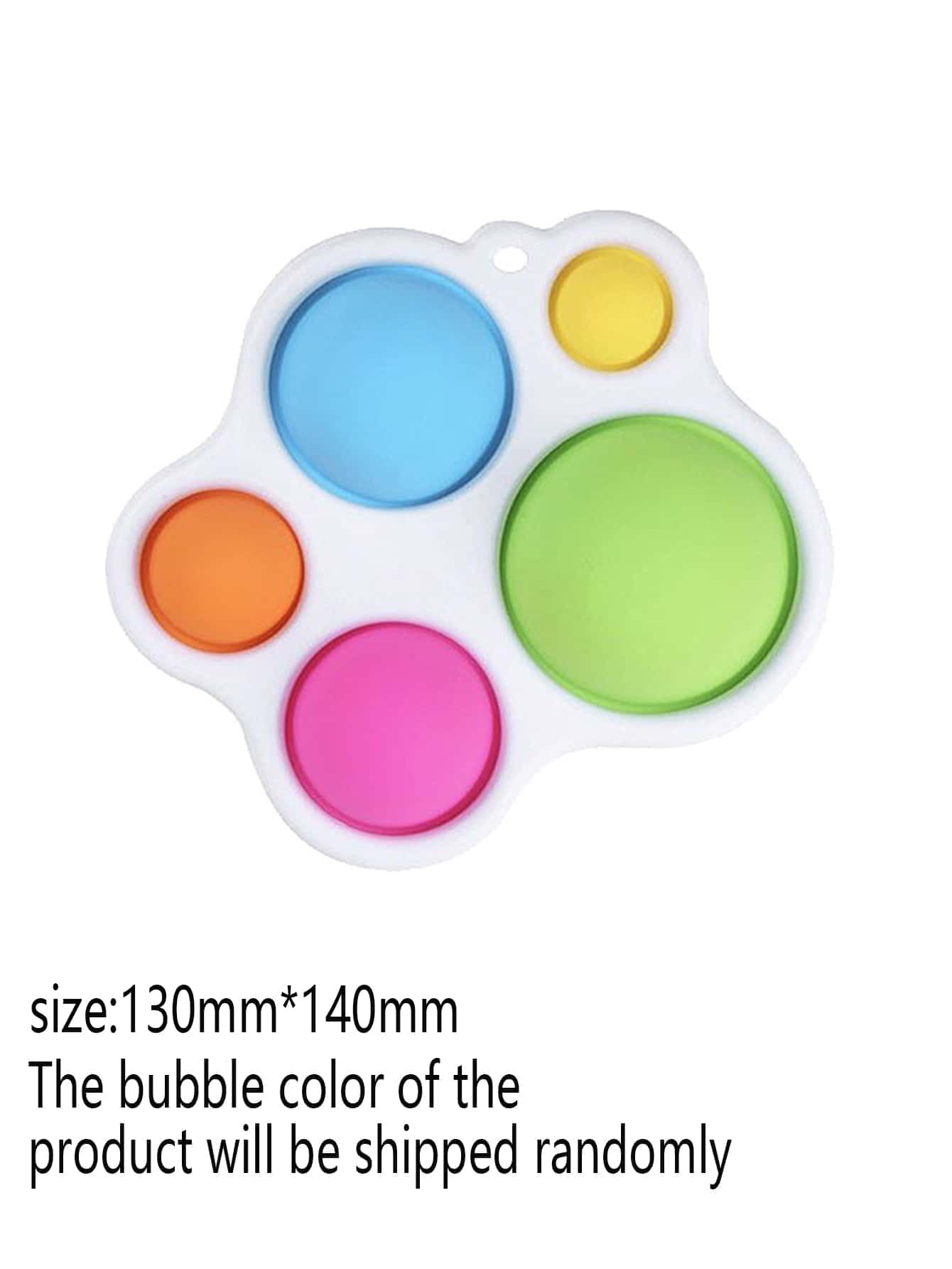 1pc Mixed Color Bubble Practice Board Early Education Toy, Fidget ...