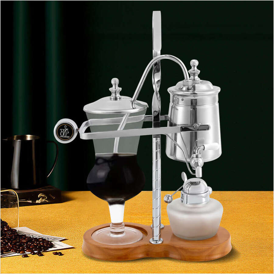 Belgian Luxury Royal Family Balance Syphon Siphon Coffee Maker Classic ...