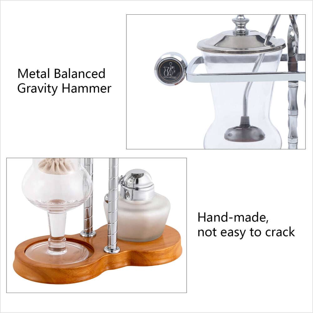 Belgian Luxury Royal Family Balance Syphon Siphon Coffee Maker Classic ...