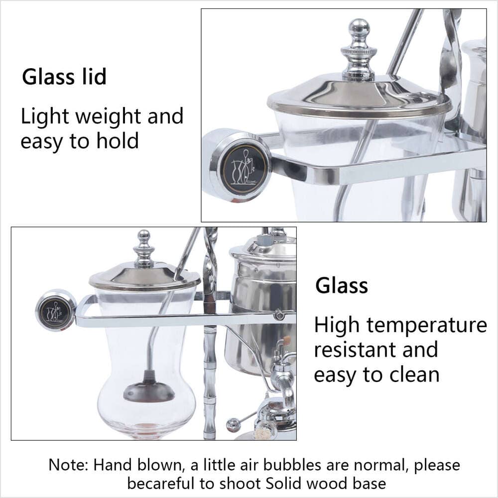 Belgian Luxury Royal Family Balance Syphon Siphon Coffee Maker Classic ...