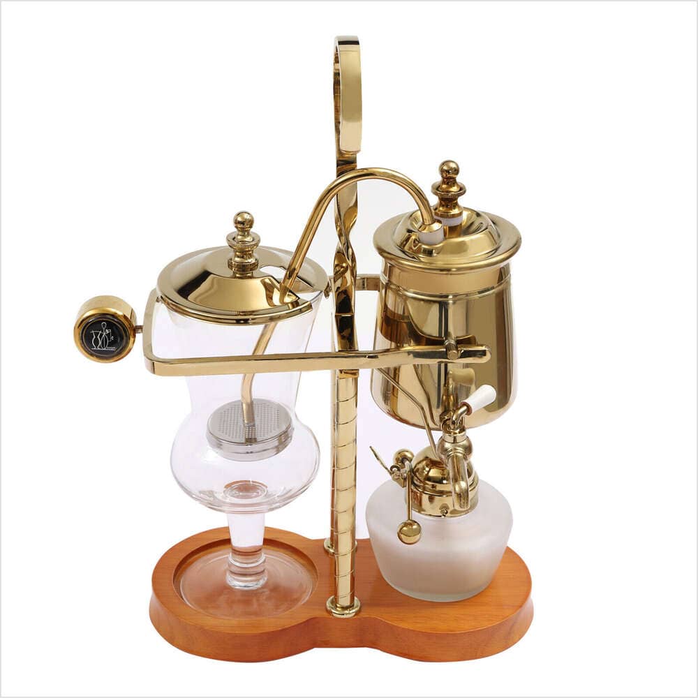 Belgian/Belgiu m Balance Syphon Coffee Maker, Golden Coffee Siphon ...