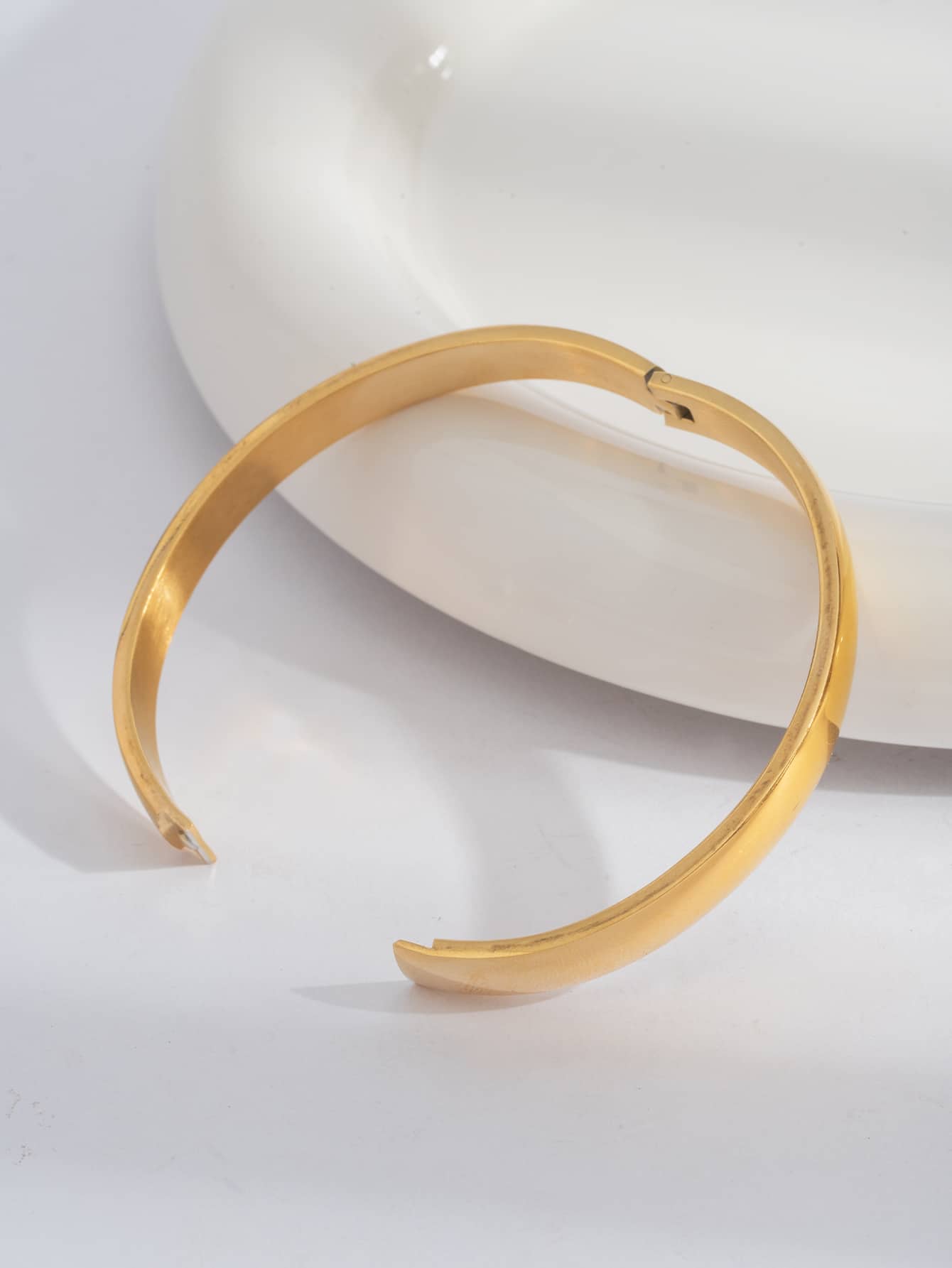 Minimalist Solid Bangle | SHEIN USA