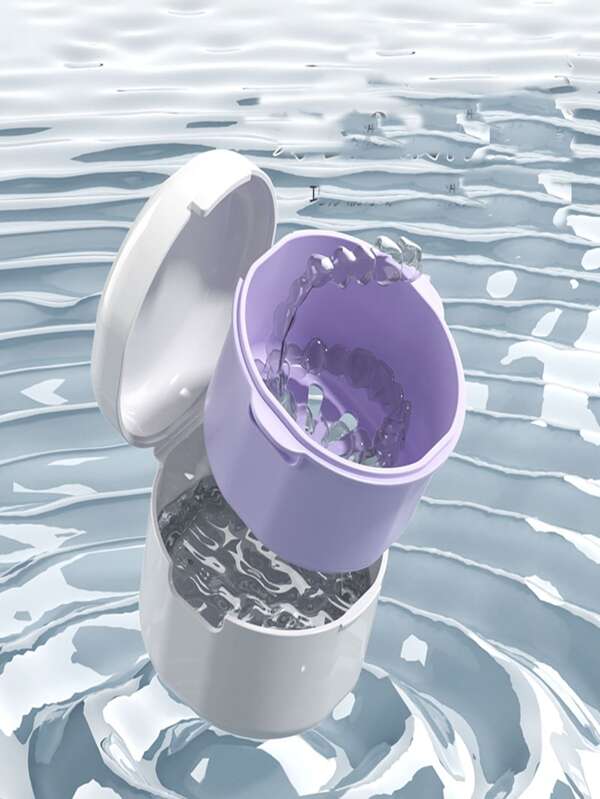 Orthodontic Retainer Cleaning & Storage Box, For Children's Braces And ...