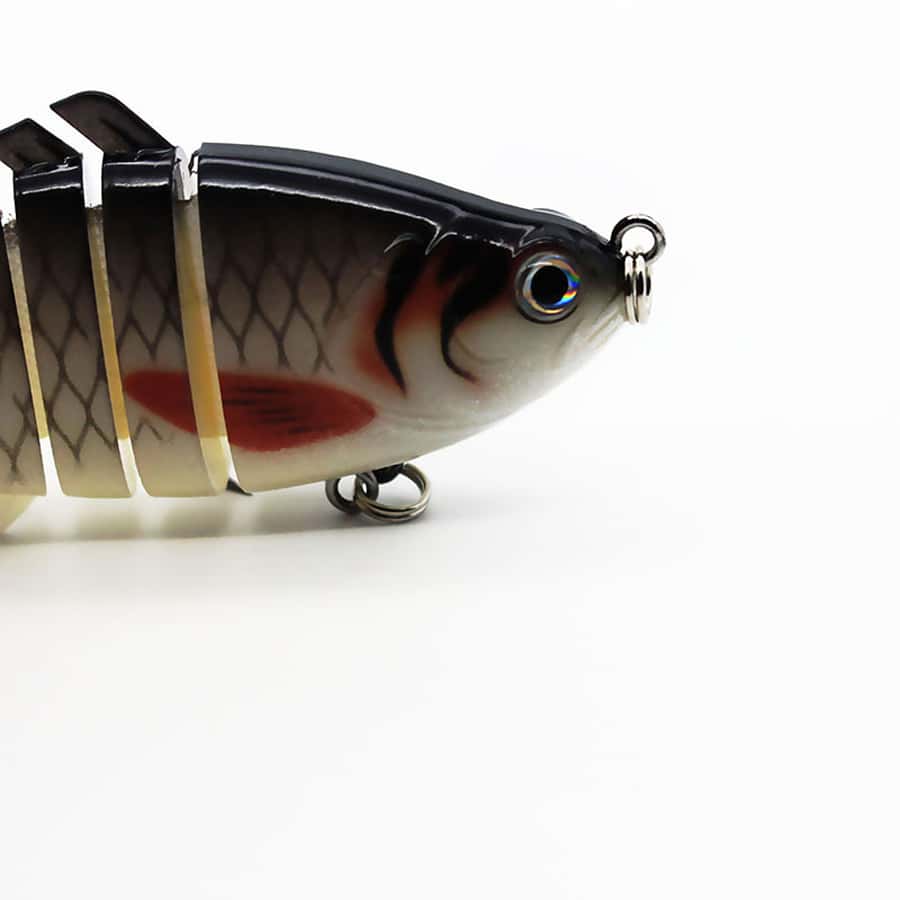 Multi-section Fish-shaped Hard Lure For Fishing, Minnow Shape ...