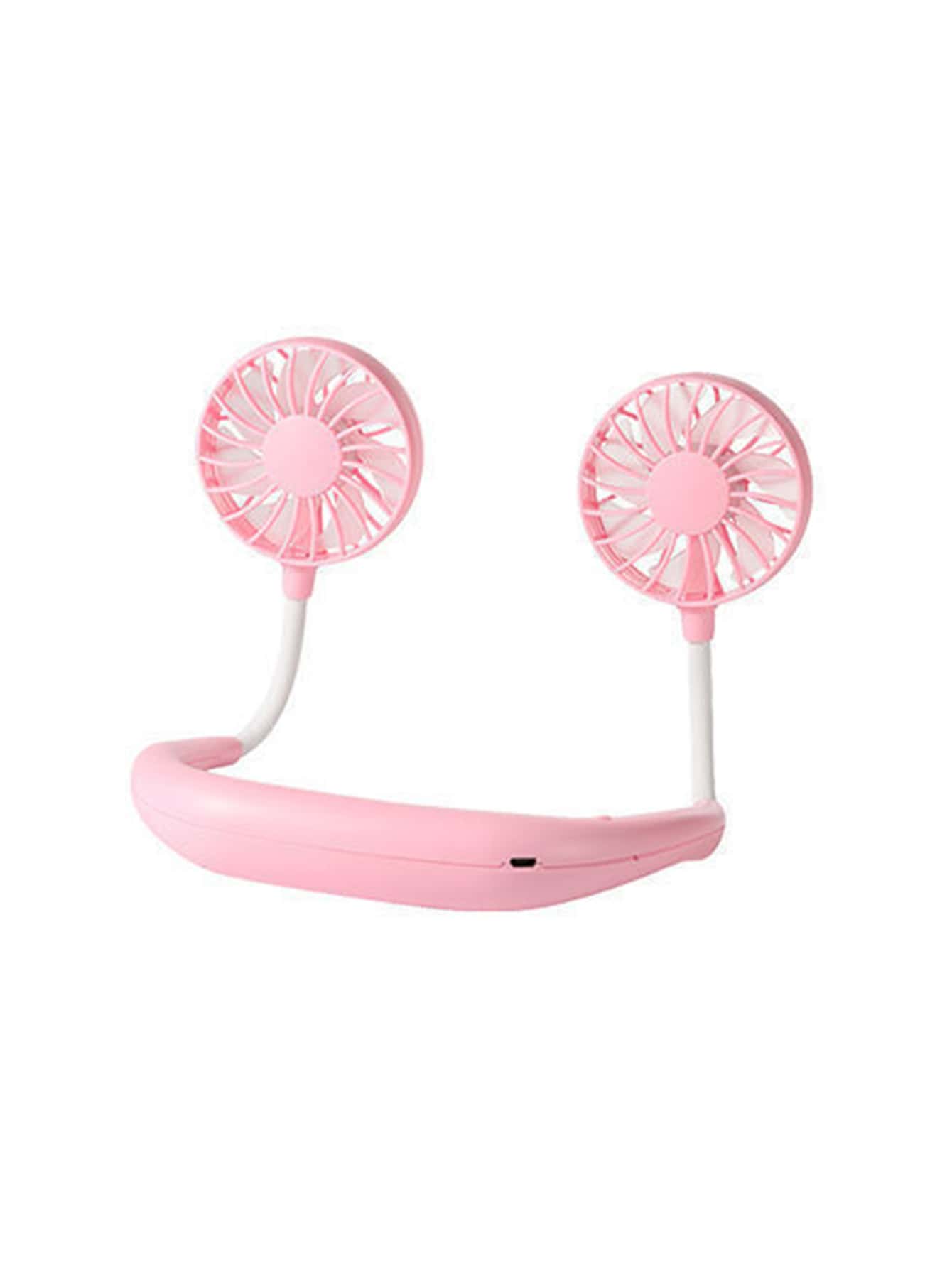 Mini Hanging Neck Fan Wearable Fan Folding Handheld Rechargeable ...