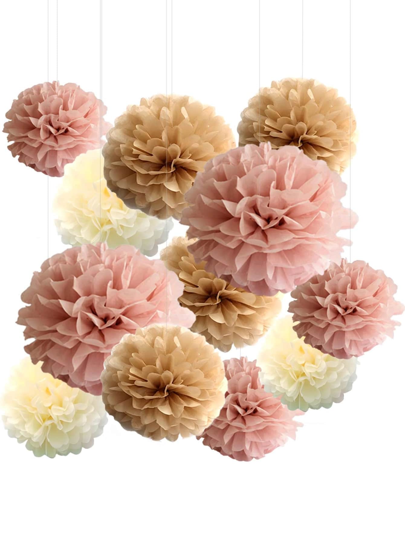 Tissue Paper Flowers Wedding Centerpieces