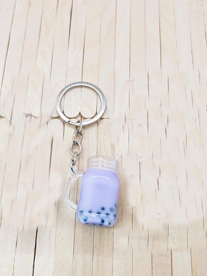 Adorable Milk Tea Cup Keychain A Fun & Stylish Accessory For Your Bag ...