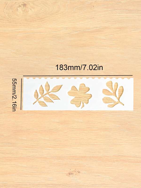 8pcs Long Sketching Stencil Templates For Journal, Multi-functional ...