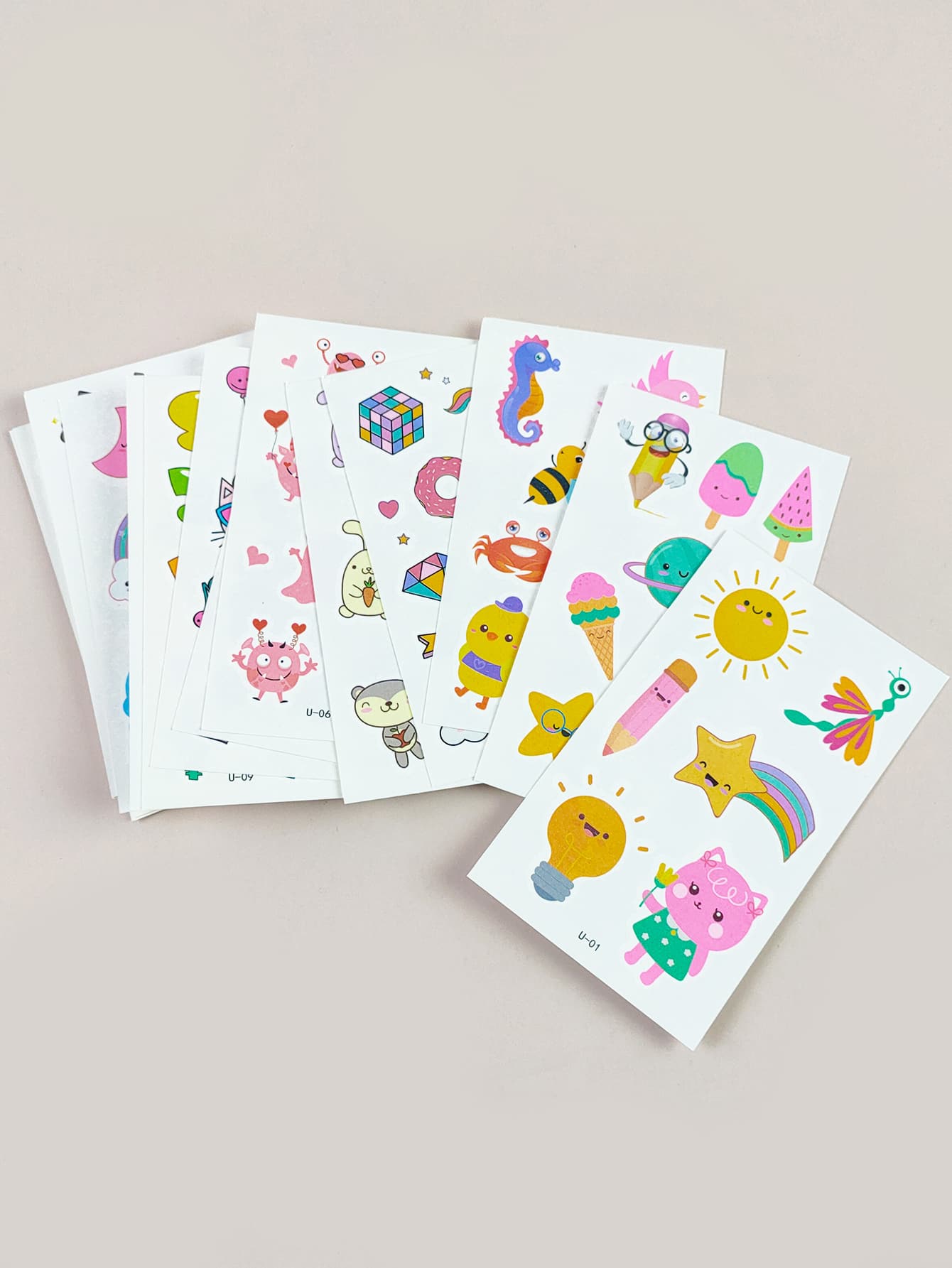 30pcs Cute Cartoon Animal Temporary Hand Tattoo Sticker | SHEIN USA