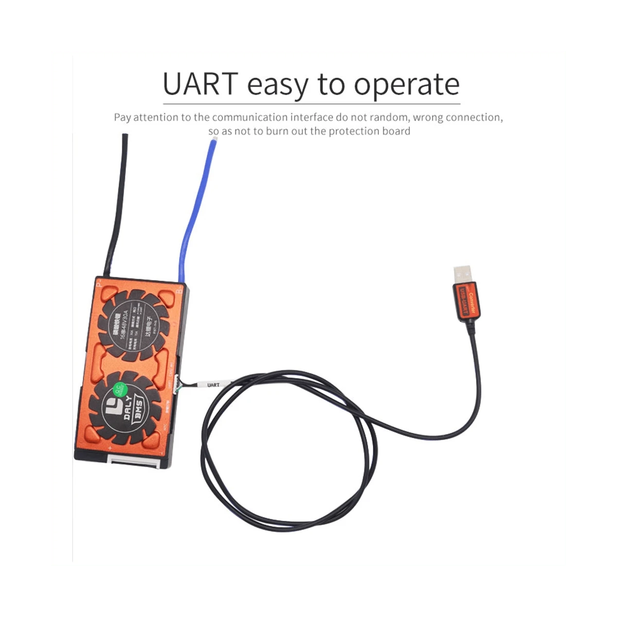 BMS USB- UART Communication Protocol to PC for LiFePO4 Li-Ion NCM LTO ...