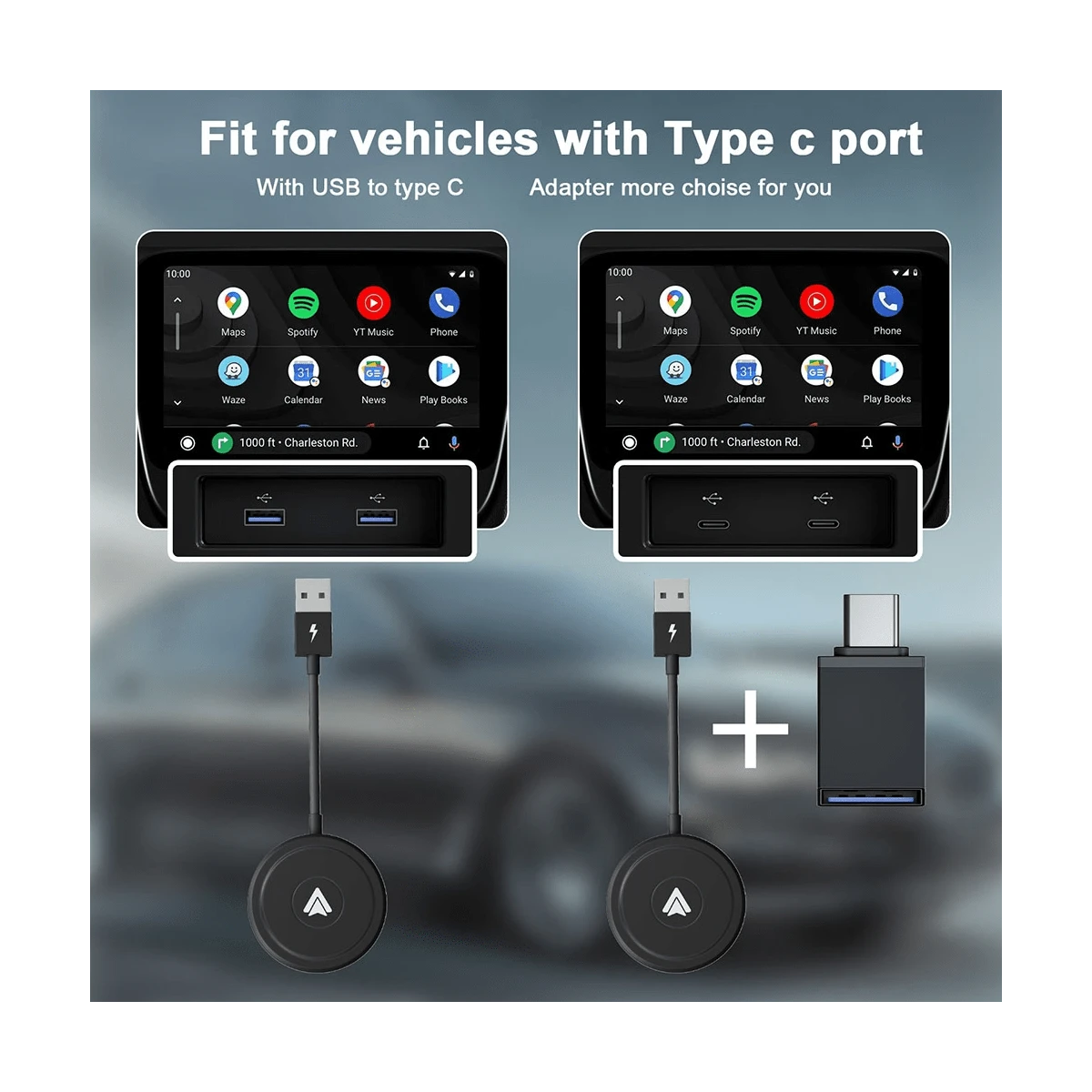 Wireless Android Auto CarPlay Adapter CarPlay Dongle | SHEIN USA