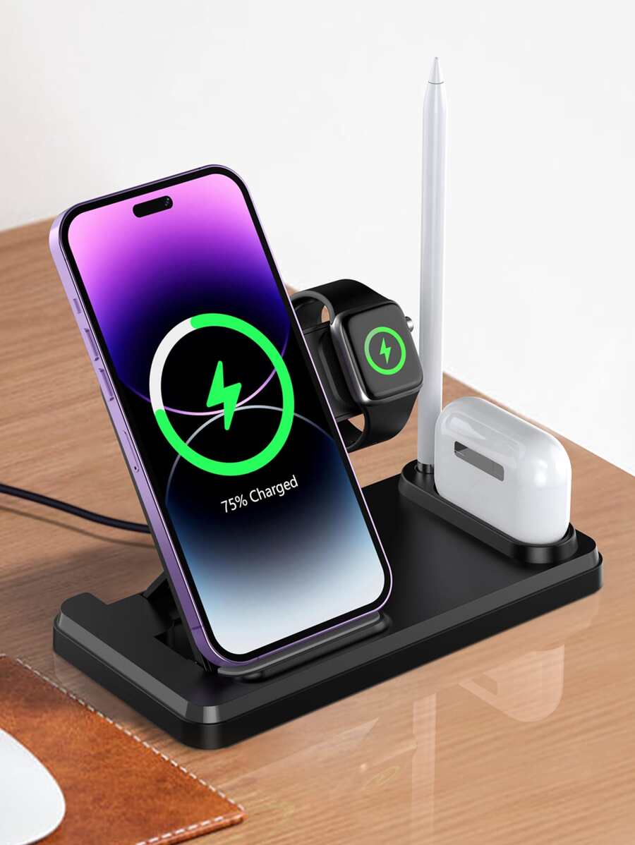 15W 4 In 1 Wireless Charger | SHEIN USA