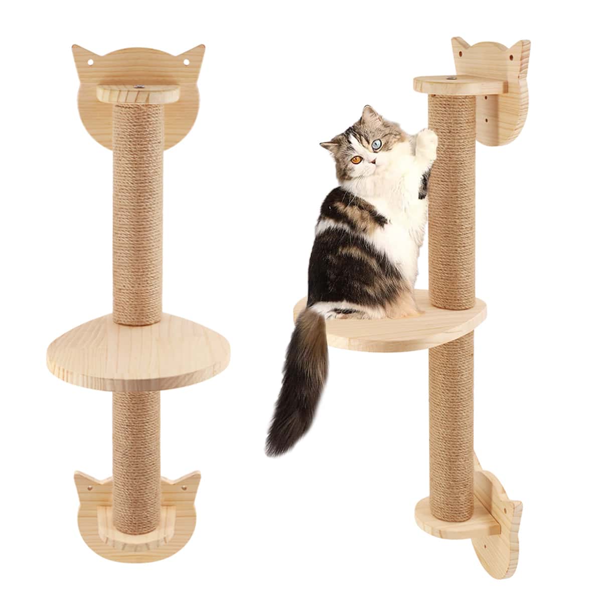 Cat Face Jumping Platform Combination Cat Climbing Frame | SHEIN EUR
