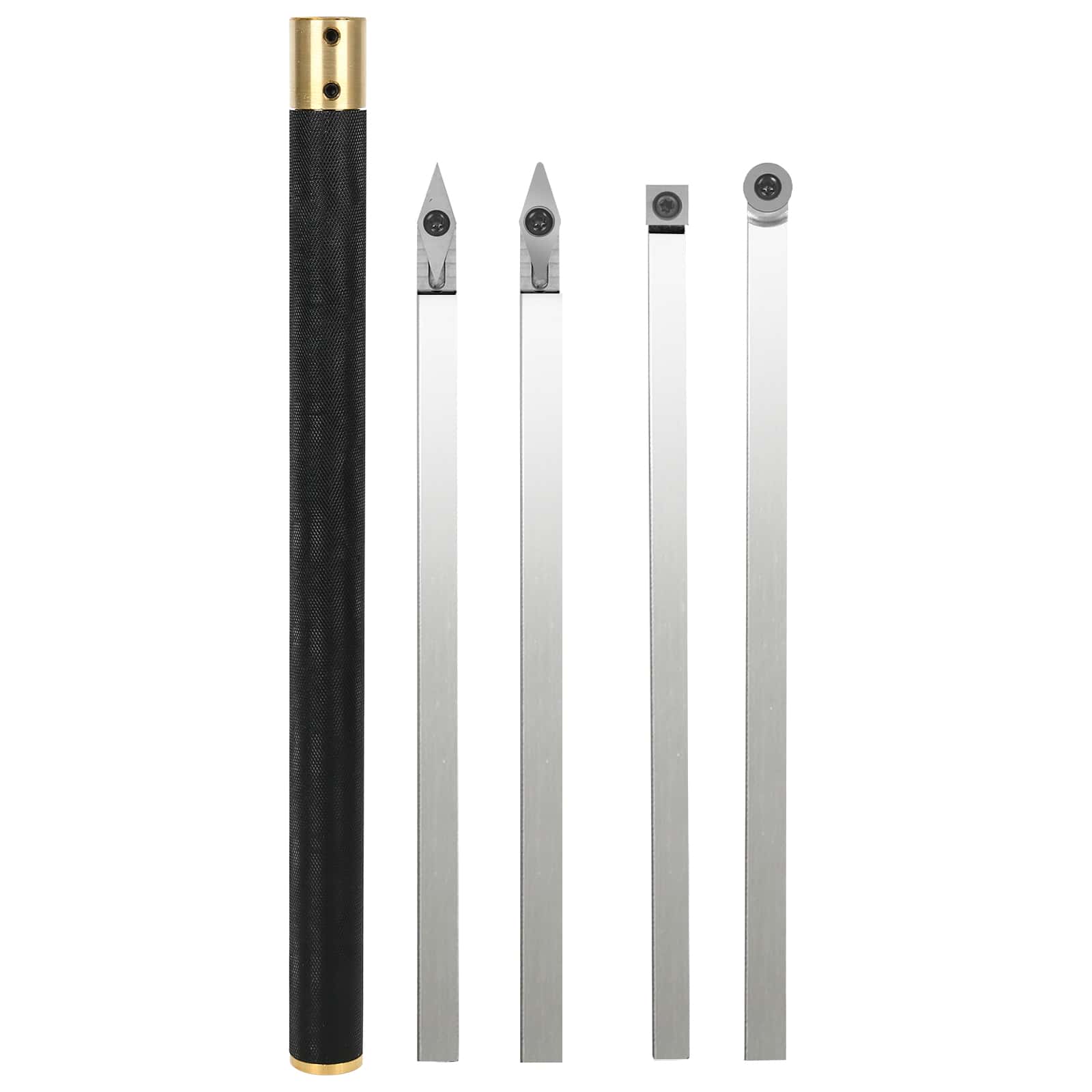 Stainless steel turning tool set of 4 silver | SHEIN USA