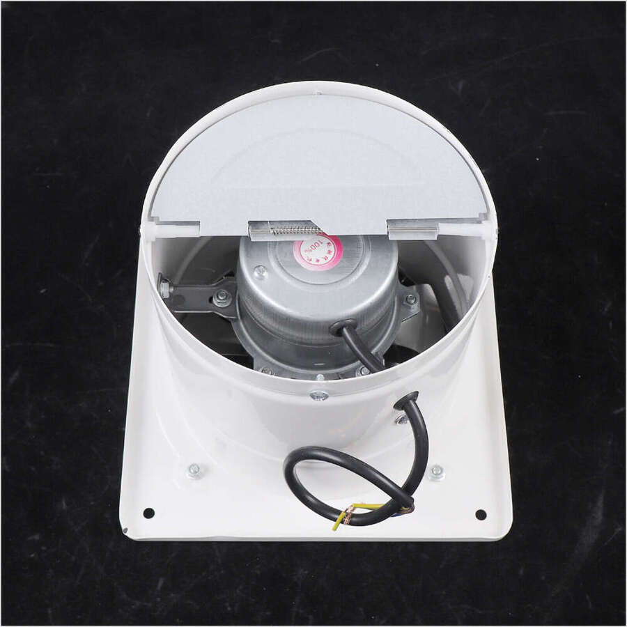 6" Exhaust Fan Ventilation Extractor Fan 110V 40W Wall-Mounted Square ...