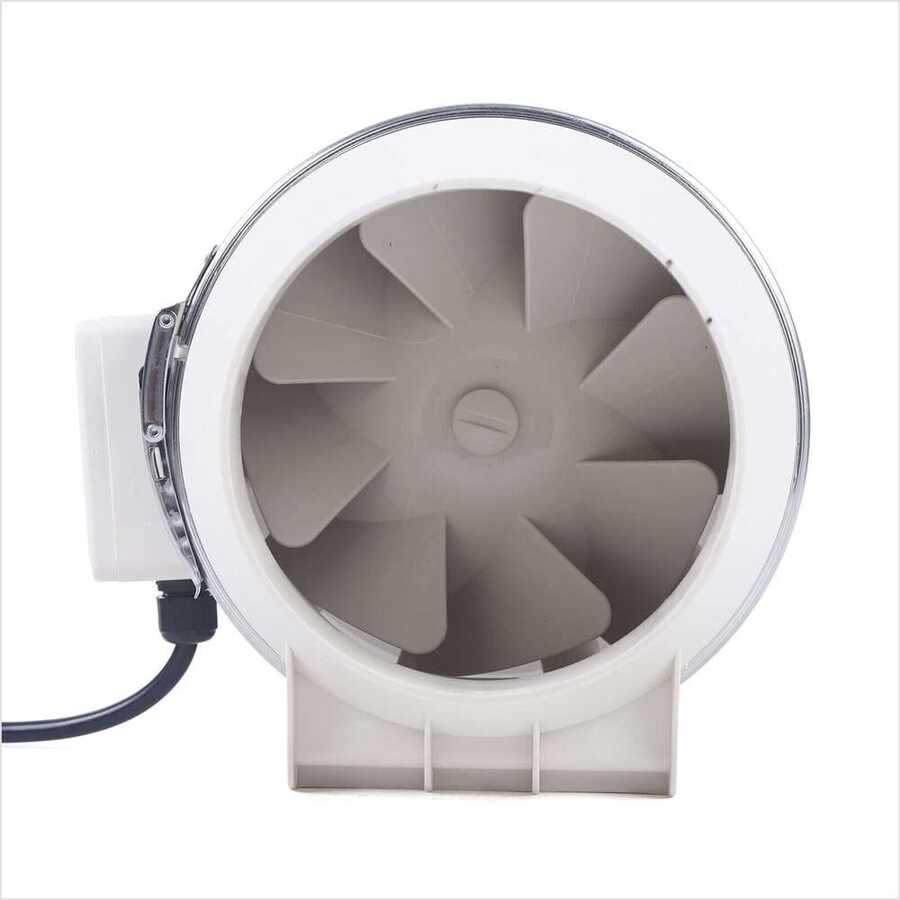 6 Inch 540 CFM Air Circulation Vent Exhaust Blower Fan Inline ...