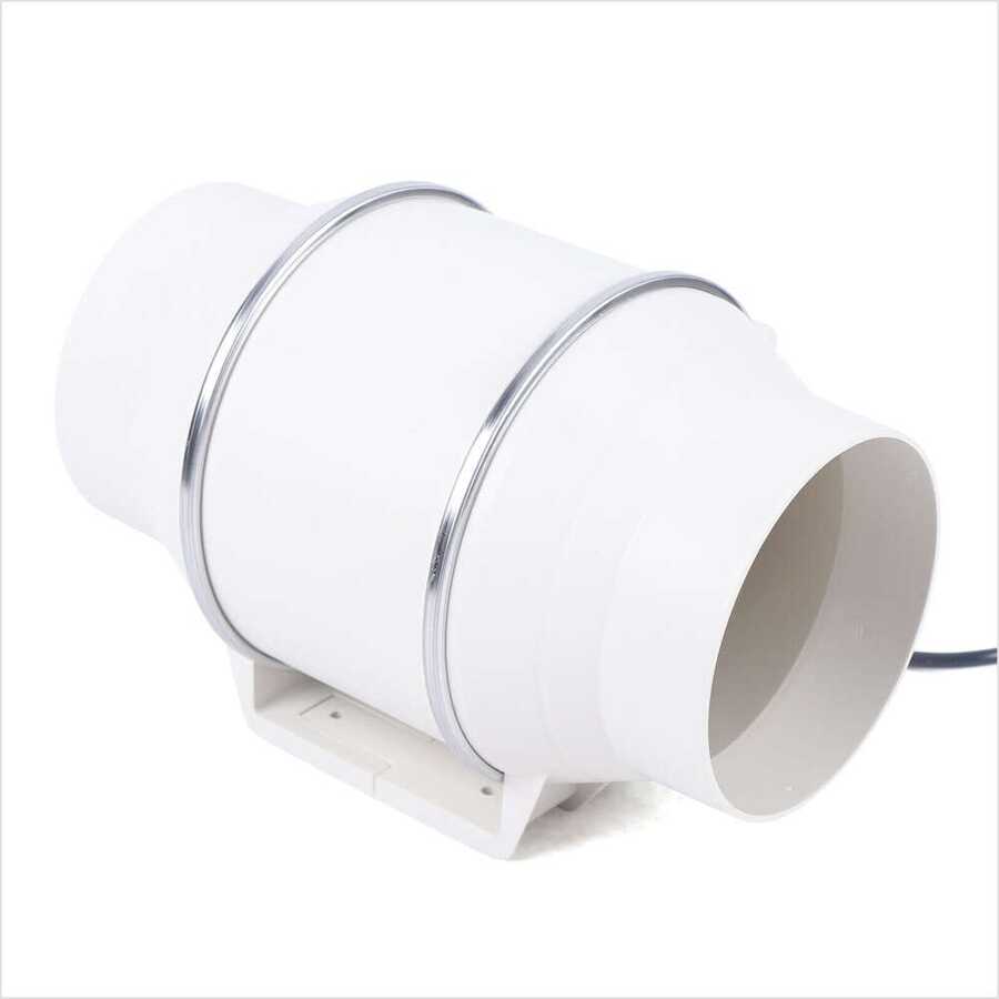 6 Inch 540 CFM Air Circulation Vent Exhaust Blower Fan Inline ...