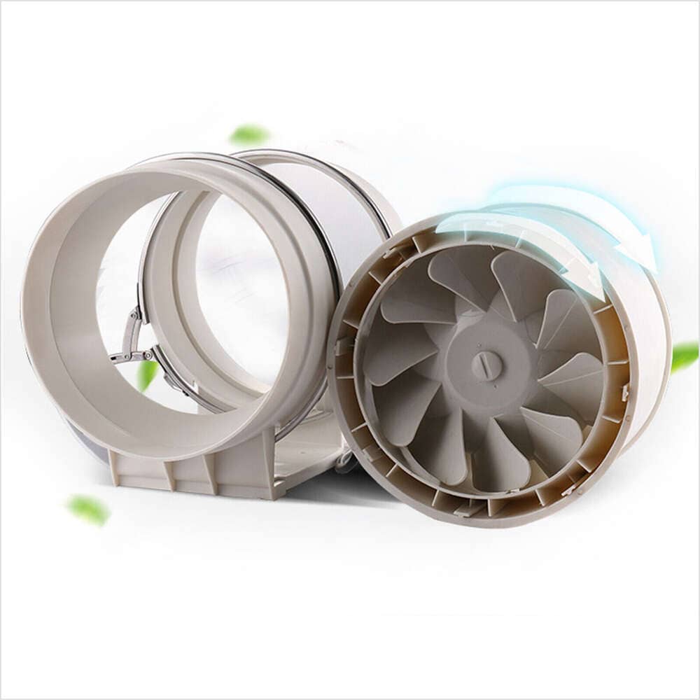 6-inch Inline Duct Fan Ventilation Exhaust Blower Air Circulation ...