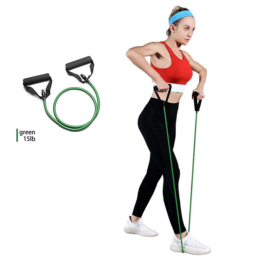 1pc Green TPE Yoga Pull Rope | SHEIN USA