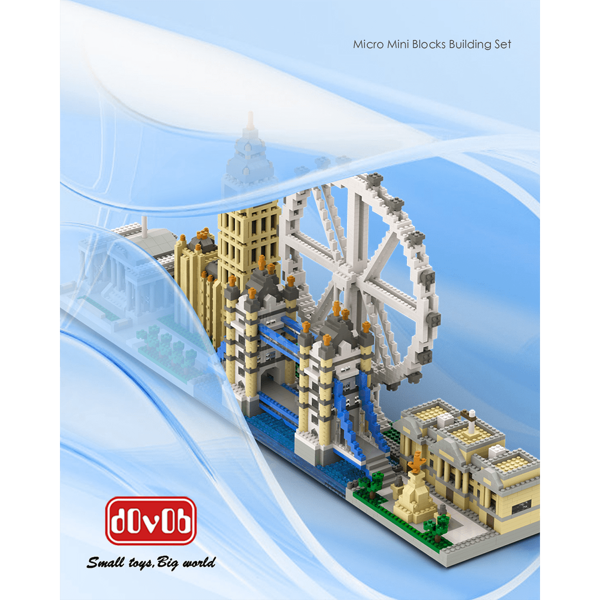 dOvOb Architecture London Skyline Collection Micro Mini Blocks Set ...