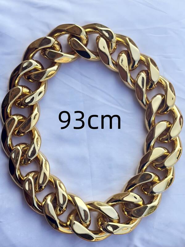 European & American Style Hip Hop Large Ccb Rich Gang Chain Necklace ...