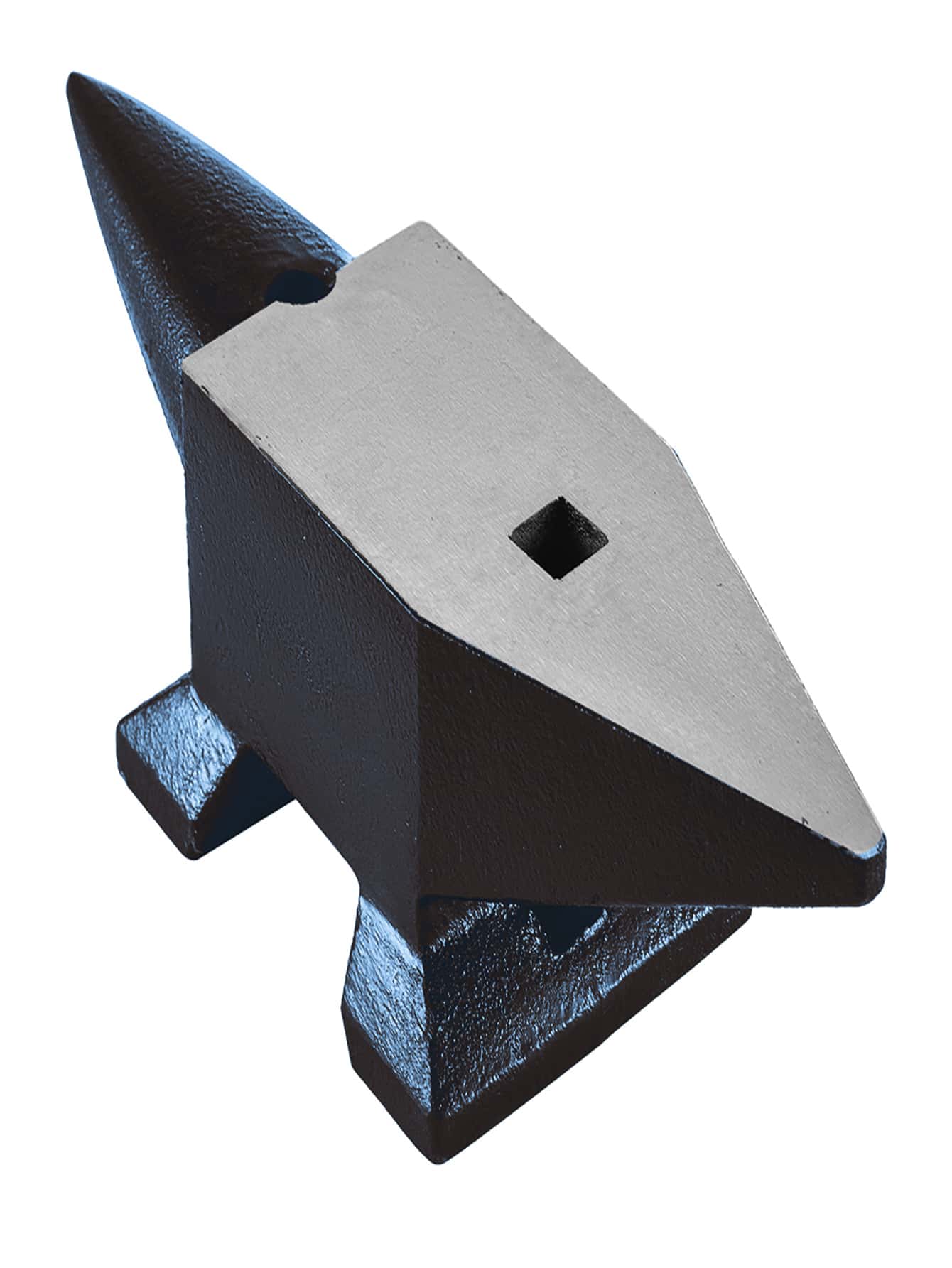 Steel Anvil, 110lbs Single Horn Metal Working Tool with 13.9 x 4.7 inch ...