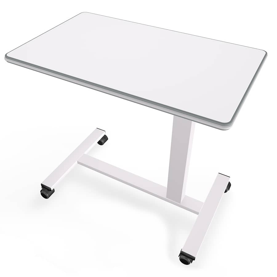 Home Hospital Over Bed Desk Medical Aid Wheels Nurse Table Eating ...
