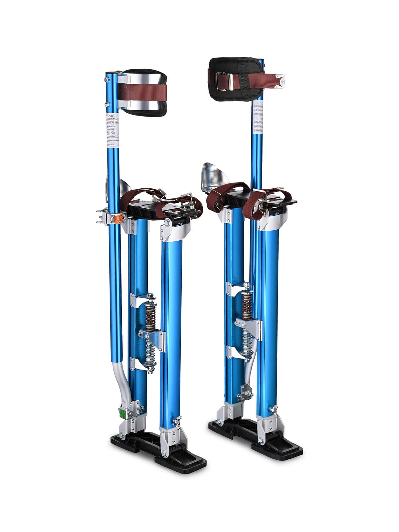 Aquaterior Drywall Stilts Adjustable Aluminum Tool Stilt With Knee Pads ...
