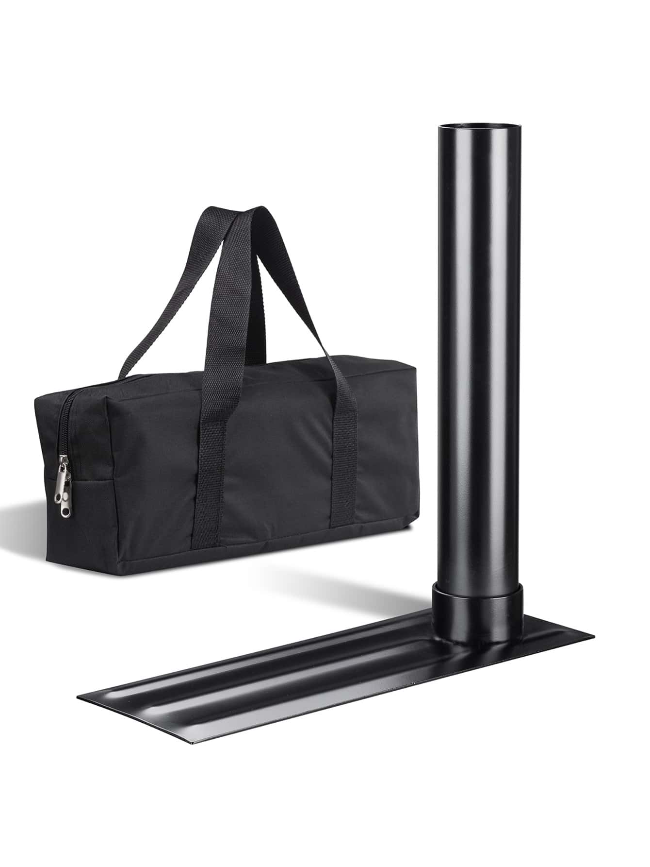 Yescom Portable All Metal Tire Mount 20ft 25ft Flagpole Base Flag Pole ...