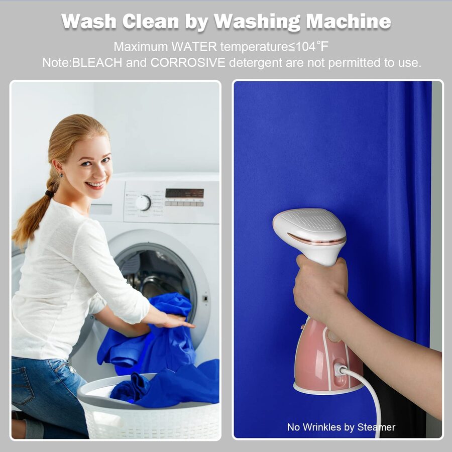 10 X 7 FT Royal Blue Screen Backdrop For Photography, Chromakey Blue ...