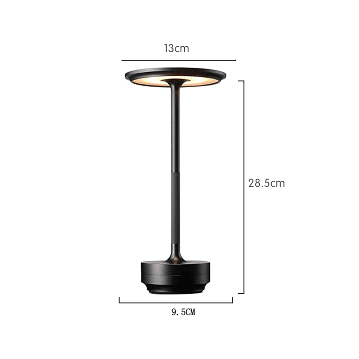 LED Desk Lamp Restaurant Bar Ambience Retro Desk Lamp Black | SHEIN USA