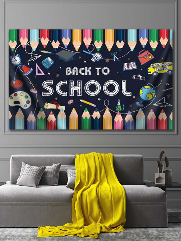School Photo Backdrop