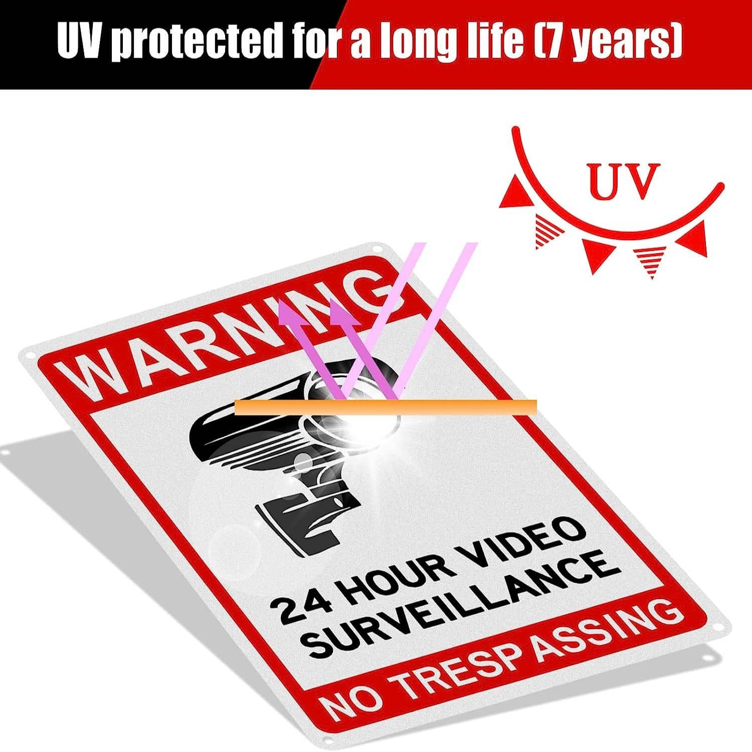 Warning Video Surveillance Sign, Warning Signs Video Surveillance ...