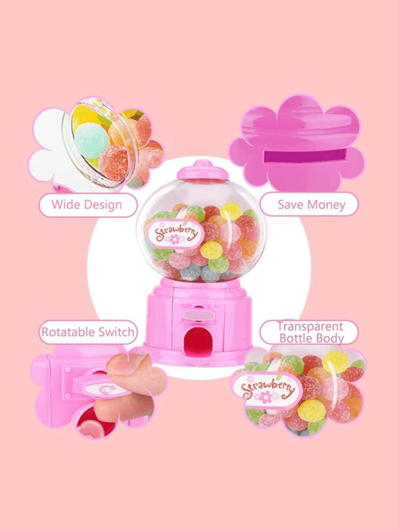 1pc Cute Kids Coin Bank Candy Dispenser | SHEIN USA