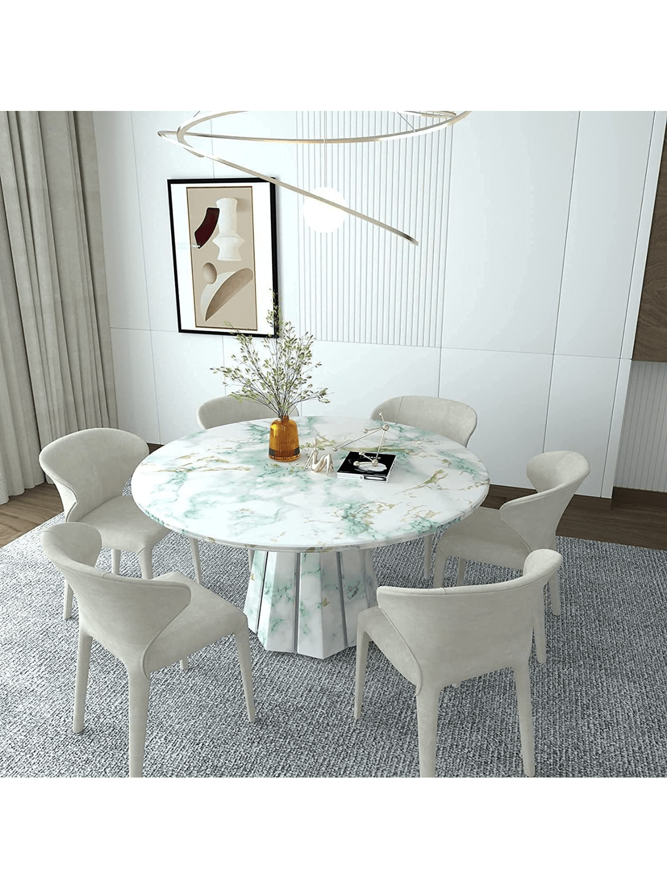 Green Marble Contact Paper Peel and Stick Wallpaper Vinyl Film Self ...