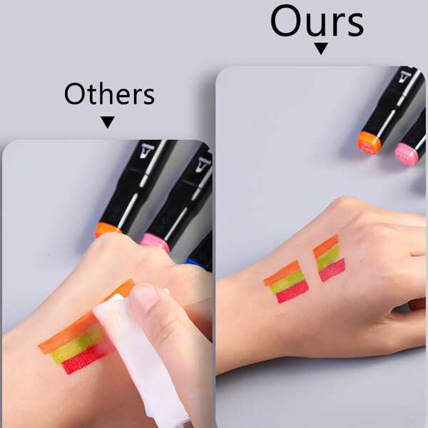 24/30/36/48/60/80/120/168/ Colors Marker Skin Tones Set Art Markers Pen ...